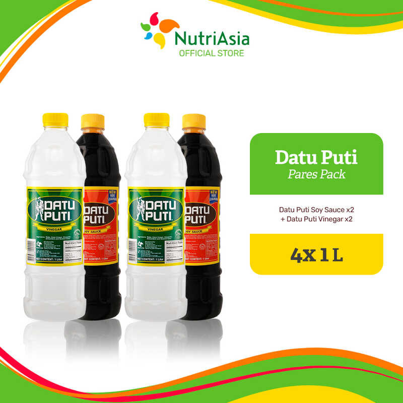 Datu Puti Pares Pack 1L Bundle ng 2 | Shopee Philippines