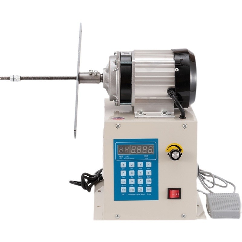 Fully electric programmable automatic counter, enameled wire winding ...