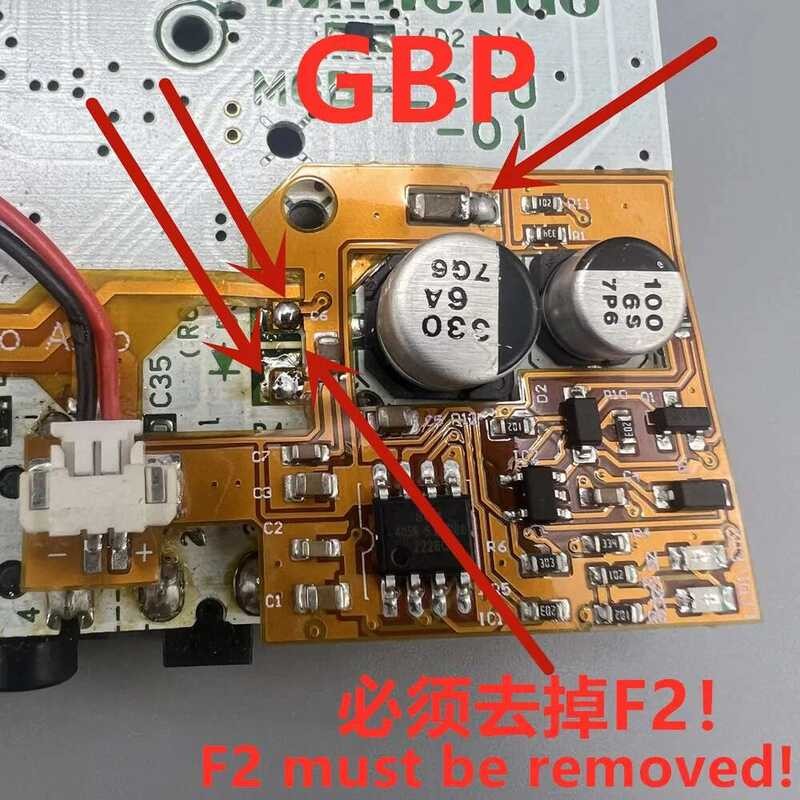 game retro console with rechargeable battery set for Gameboy color GBC ...