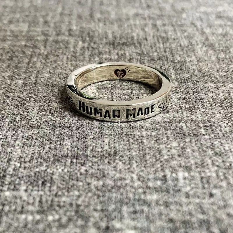 HUMAN MADE Japanese Trendy Accessories Couple Ring Ring Male And Female ...