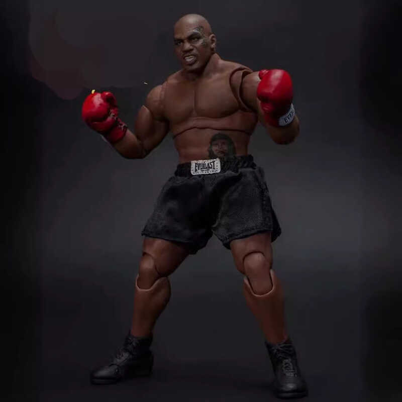 Boxing Anime Champion Mike Tyson Three Headed Sculpture Super Movable 1 ...