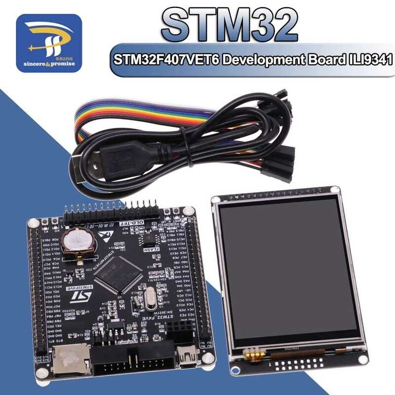 Stm32f407vet6 Development Cortex-M4 Stm32 Minimum System Learning ARM Core Board +3.2 Inch ...