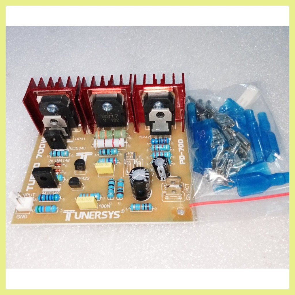 Turbo 700 Driver Power Amplifier Kit 700W Mono TUNERSYS PD700 | Shopee ...