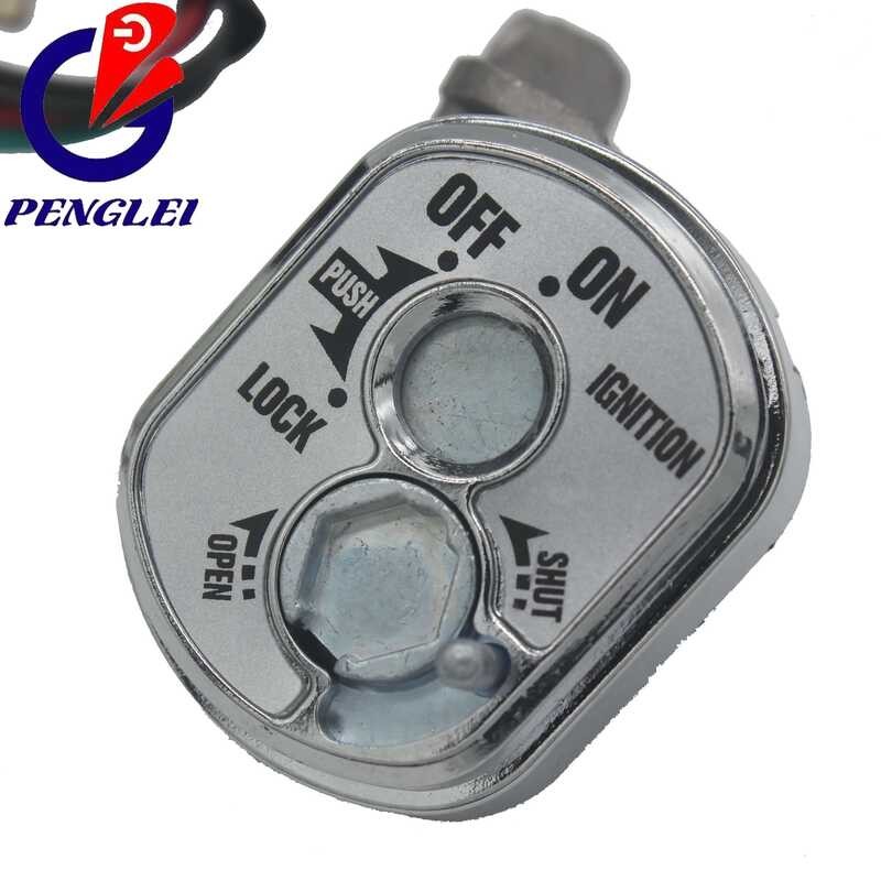 B For HONDA WAVE 100S Motorcycle Ignition Switch Series Key Switch ...