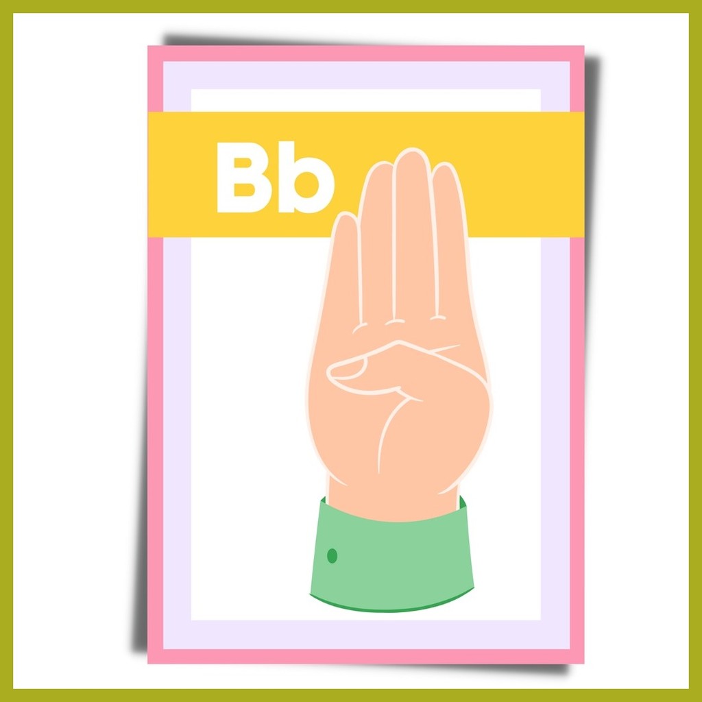 ↘ Filipino Sign language Alphabet Flashcards (FSL), Sign Numbers ...