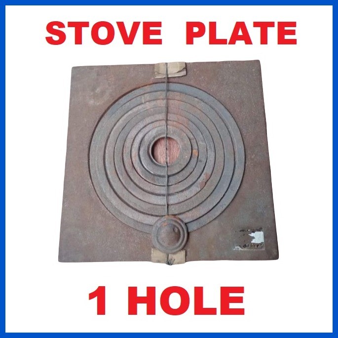 PUGON LUTUAN CAST IRON PUNDIDO STOVE 1 HOLE & STOVE DOOR | Shopee ...