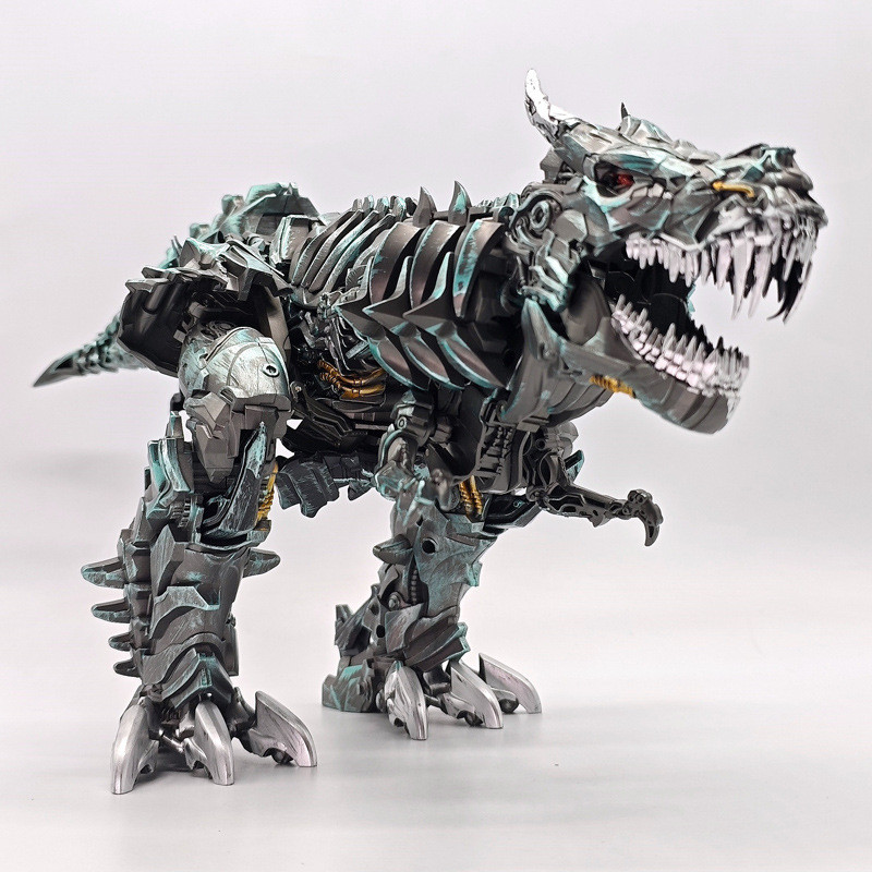 Budweiser Transformer Toy TW1034 23cm Grimlock KO SS07 Action Figure Dinosaur Leader Robot Toy ...