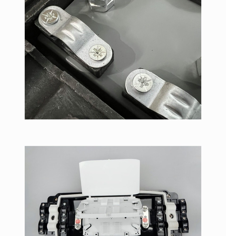 Fiber Optic Splice Box 12 Core Cable Splice Box Small D-type Fiber ...