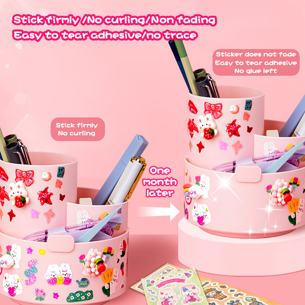 100 PCS Cute Guka Stickers DIY Cartoon Stickers Children's Non ...