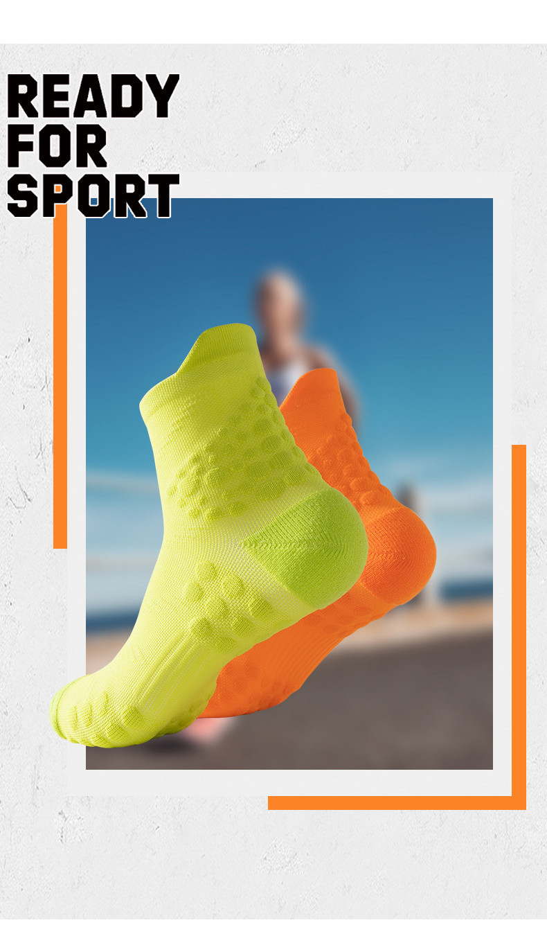 2024 New Couple Zhongbang Sports Socks Marathon, Long Distance Running ...