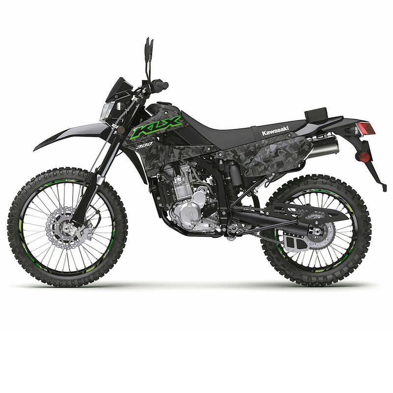 Sa Para KAWASAKI 250 250S 250R KLX 450R Accessories Motorcycle Sticker ...