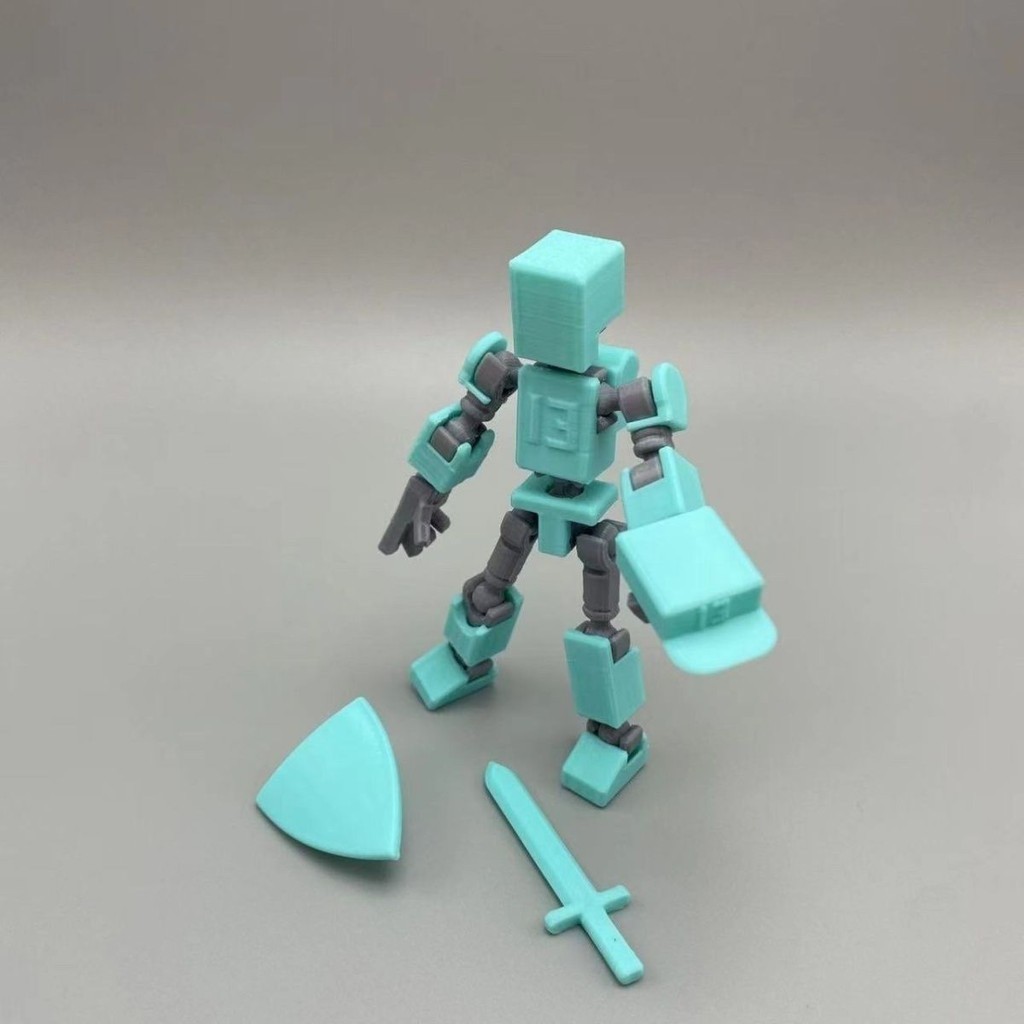 Mini 13 Multi-jointed Movable Doll 3D Printed Figure Children's Full ...