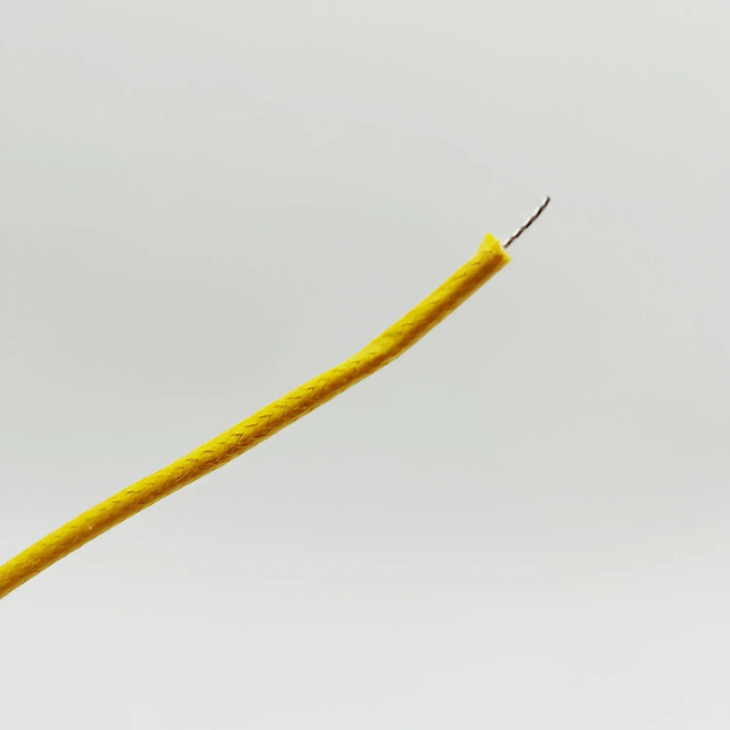 Cloth-covered Waxed Vintage-style Pushback Guitar Wire 10 Feet (3.3 ...