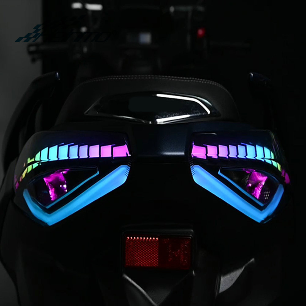 For Yamaha XMAX 300 2023 2024 Motorcycle LED Tail Lamp Brake Turn ...