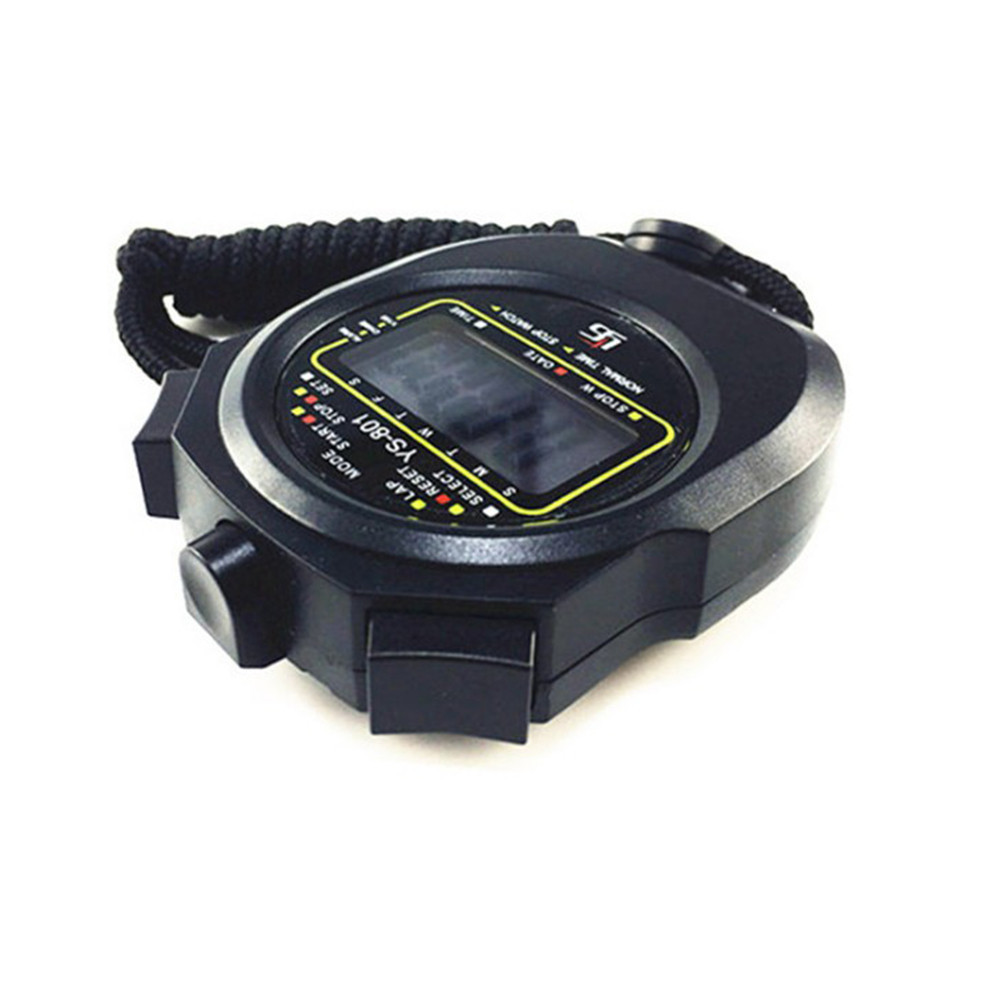 Waterproof Sports Stopwatch Referee Stopwatch Timer Fitness Running ...