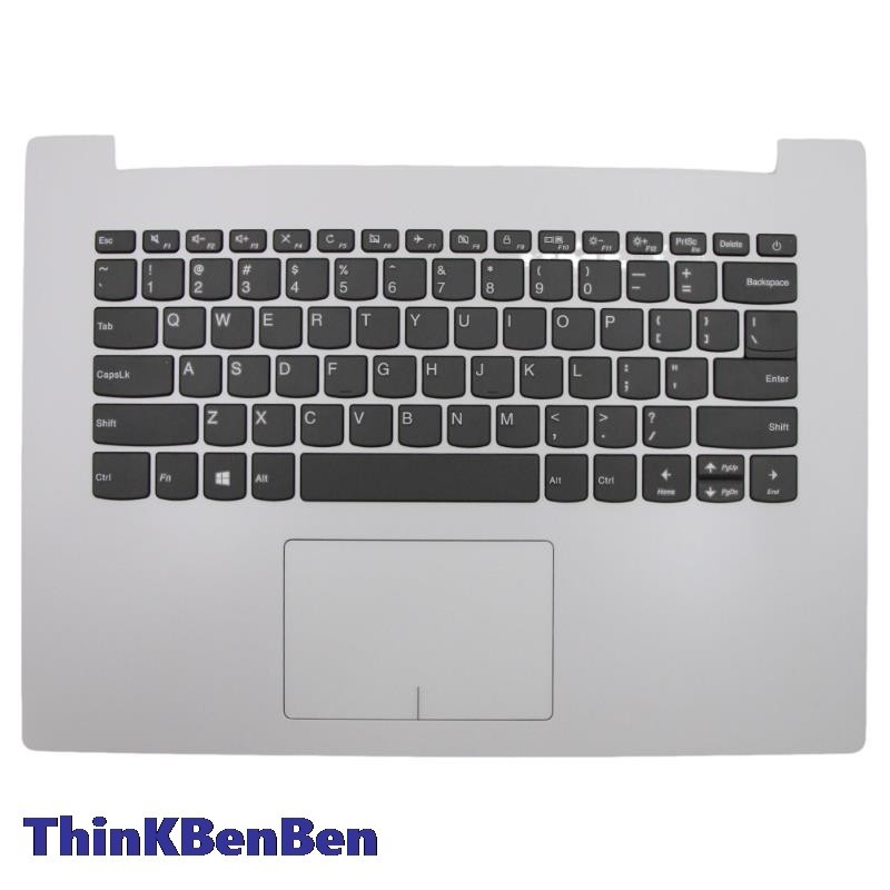 US English White Keyboard Upper Case Palmrest Shell Cover For Lenovo ...