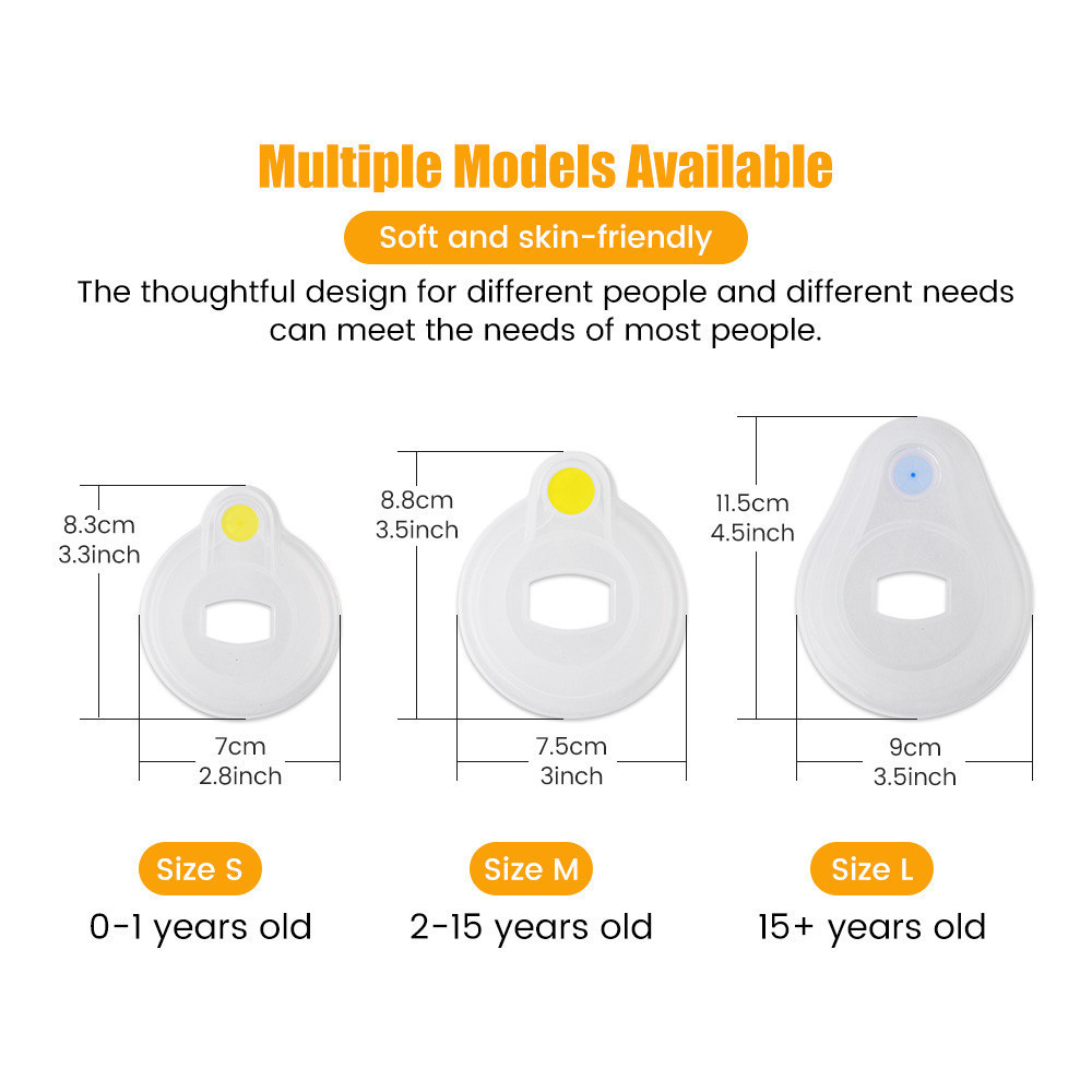 SALORIE Nose Cup Universal Nebulizer Children Adult Medical Equipment ...