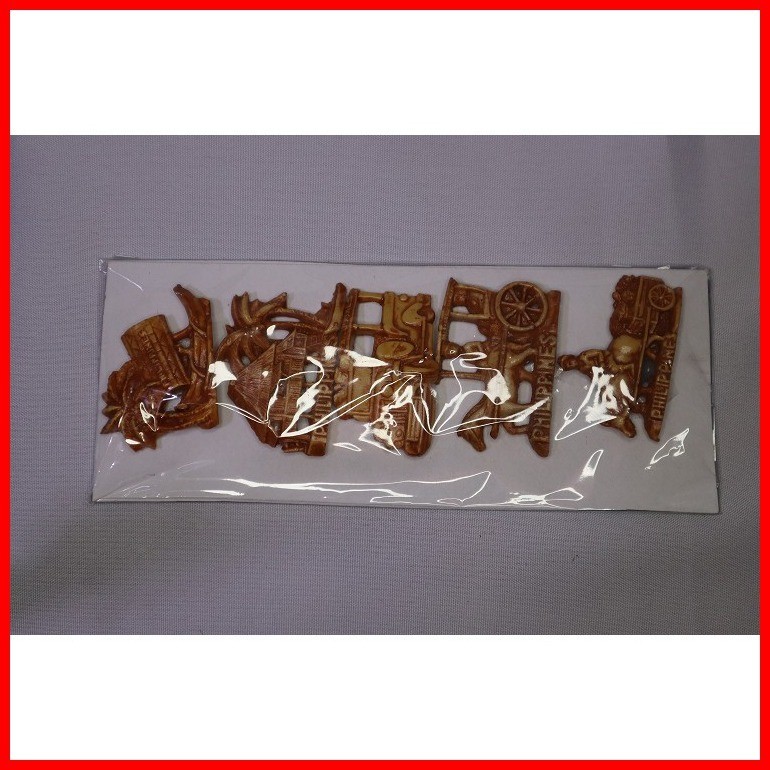 REF MAGNET - NATURAL COLOR W/ PHILIPPINE ICONS DESIGN (FIBER RESIN ...