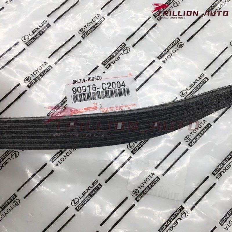 90916-C2004 DRIVE BELT (6PK1150) for TOYOTA VIOS 2016-2018 (1NR-FE/2NR ...