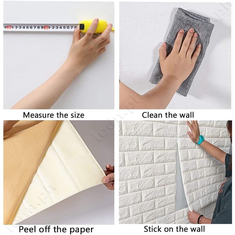 50PCS Waterproof wallpaper design wall decor sticker wall paper for ...