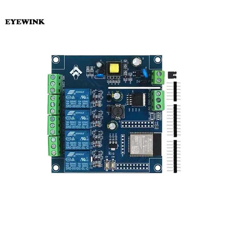 AC / DC Power Supply Esp32 Wifi Bluetooth Ble 4 Channel Relay Module ...