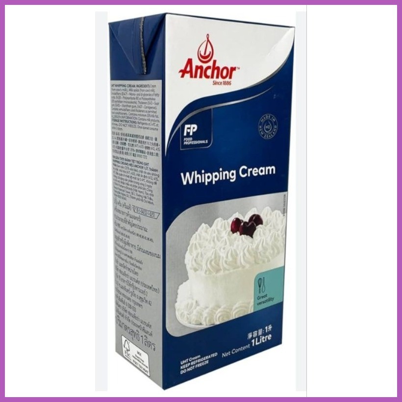 Anchor Whipping Cream 1L | Shopee Philippines