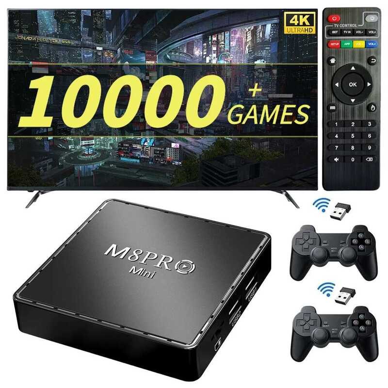 Emuelec 9 Emulator Retro Game Hine Android Smart TV Box Dual Wireless ...