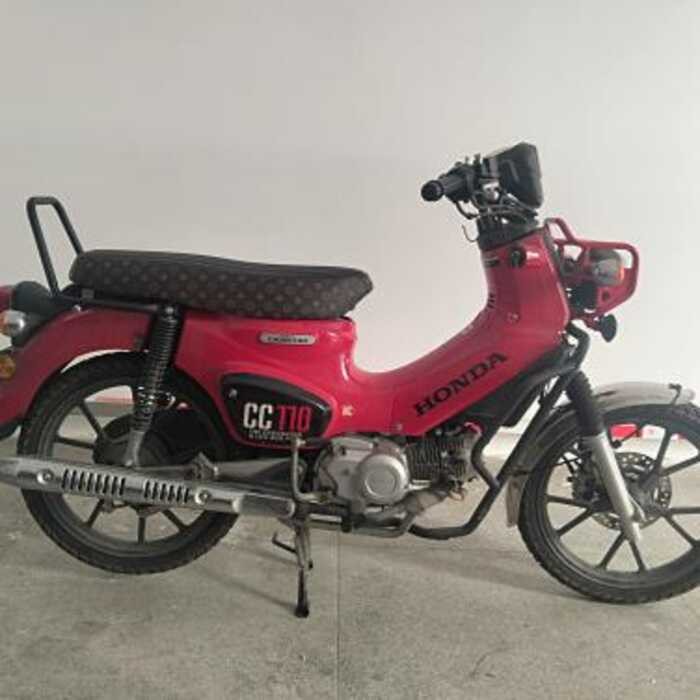 Good use for Honda cub CC 11 or the space cub 110 modified tailstock ...