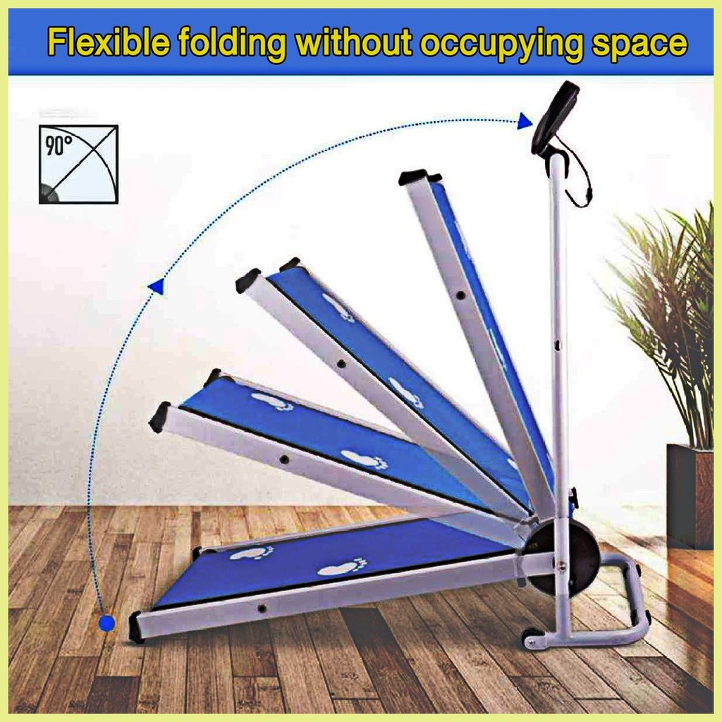Mini treadmill exercise manual threadmill no electric walkers use ...