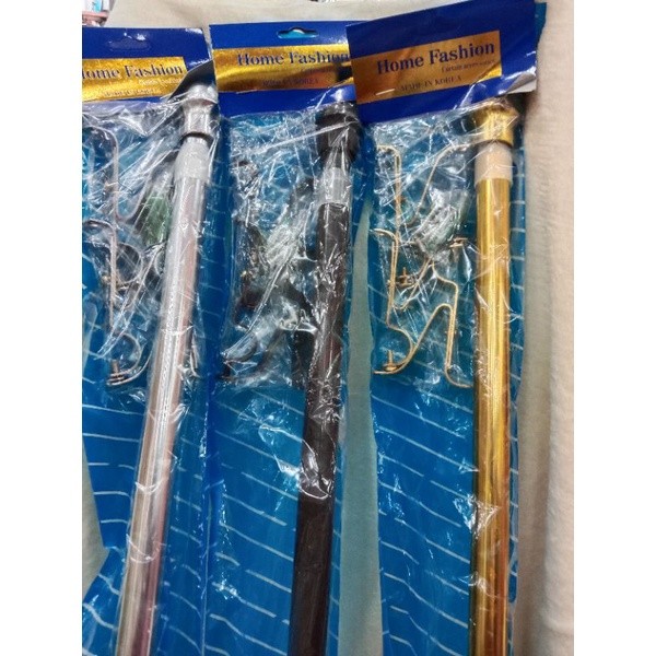 Curtain Rod /Sabitan ng Kurtina with Bracket ¾ diameter | Shopee ...