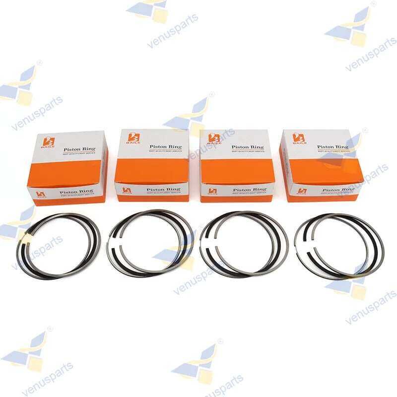 Piston 2 LE Ring For ISUZU Electric Injection Cyders Engine Forklift Mm ...