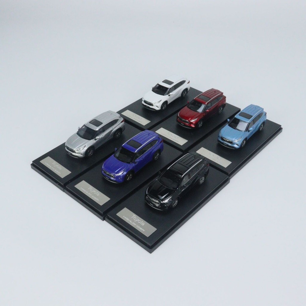 Lcd 1: 64 Toyota Highlander Toyota Highlander SUV Simulation Alloy Car ...
