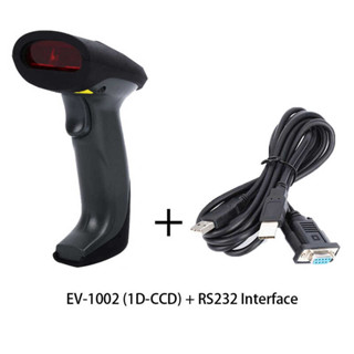 Interface EVAWGIB Rs232 Keyboard Wedge CCD Ps/2 Barcode Scanner 1D & 2D ...