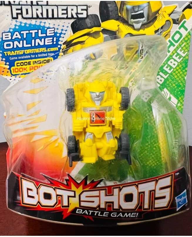 Hasbro Transformers Bot Shots Flip Shot Bumblebee Series 2 B001 ...