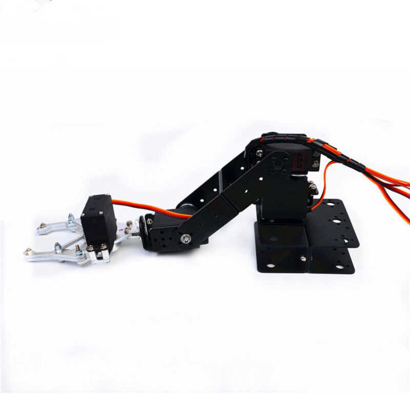 4 DOF Mechanical Industrial Robot Clamp Claw Kit Manipulator gamit ang ...