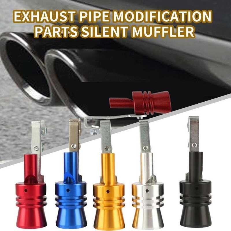 1Pc Car Modified Pipe Motorcycle Imitation Sounder Turbine Exhaust ...