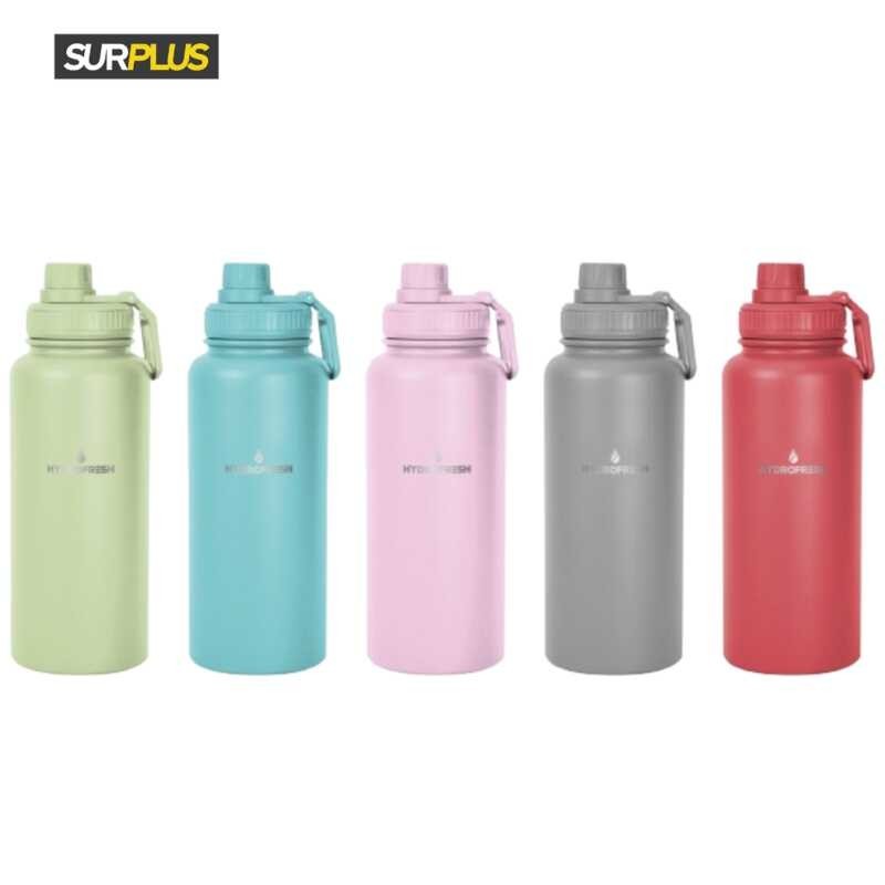Surplus Hydrofresh Stainless Steel Tumbler na may Sporty Handle 1L ...