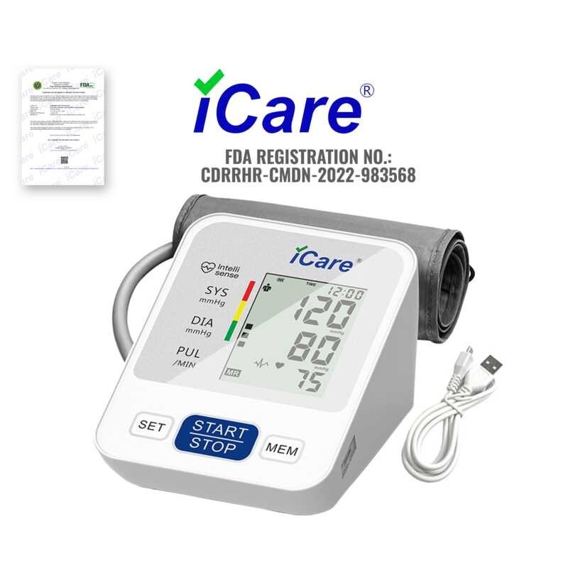 2025 iCare® CK238 Blood Pressure Monitor Digital USB Powered Automatic ...