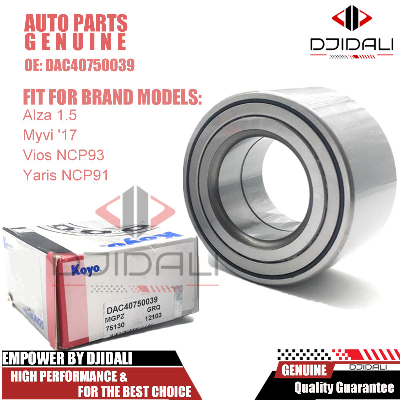 Perodua Toyota Wheel Bearing Front DAC40750039 Alza 1.5 Myvi '17 Vios ...