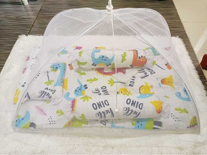 Regular Cribset Baby mosquito net [UNK] kulambo na may cribset[UNK] Set ...