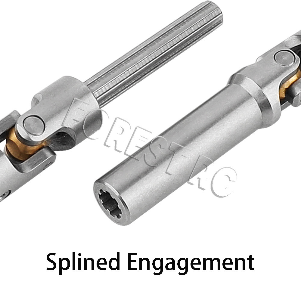 Drive Shaft Stainless Steel Heavy-Duty Driveshafts for Axial SCX10 PRO ...