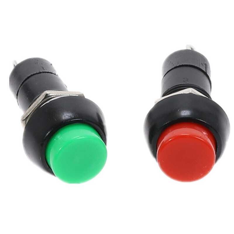 PBS-11A PBS-11B hole 12mm circular self-locking reset switch, jog and press to turn on sma ...