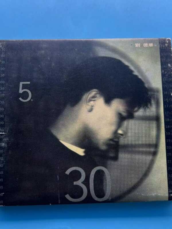 Andy Lau 5:30 paper box 1994 first edition photo album missing lyrics ...