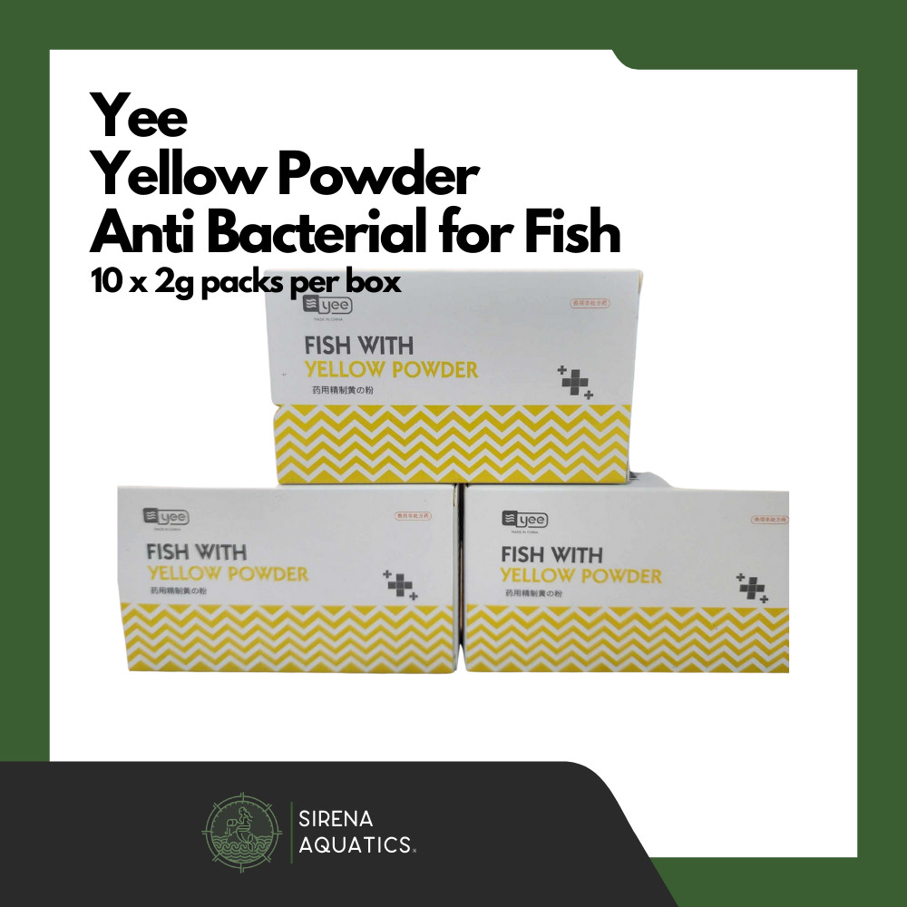 Yee Yellow Powder Anti Bacterial for Ornamental Fish (Sodium ...