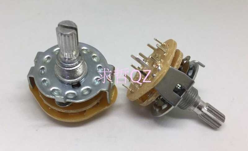 Gear switch RS25 band switch rotary switch selection switch 2 * 4 two ...