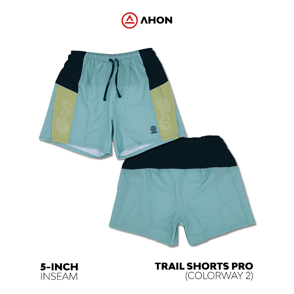 ♞Ahon Trail Shorts Pro (colorway 2) 5-inch inseam - unisex - running ...
