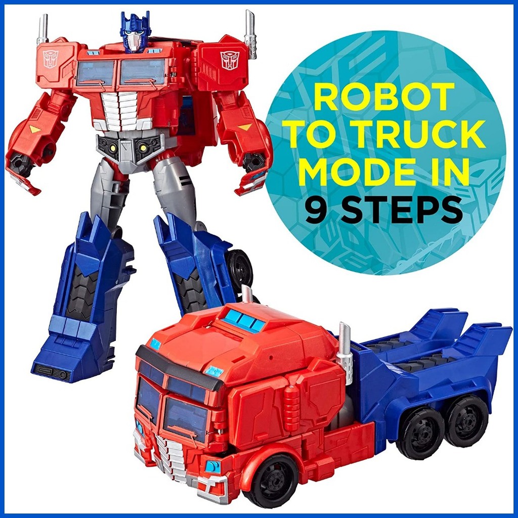HASBRO Transformers Toys Optimus Prime Cyberverse Ultimate / Leader ...