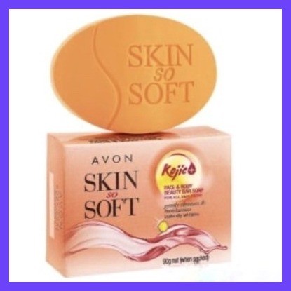 AVON Skin So Soft Soap 90g (Ultra Glutathione, Kojic, Silky Moisture ...