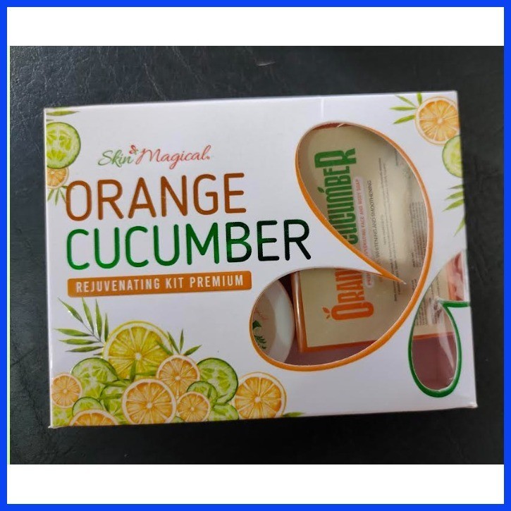 Skin Magical Orange Cucumber Set New Box (Rejuvenating, Whitening and ...
