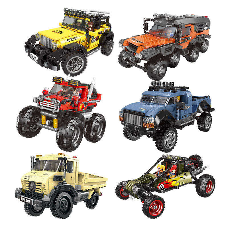 Technical Off-Road Adventure Wrangler Vehicle Jeep Super Car & Pickup ...